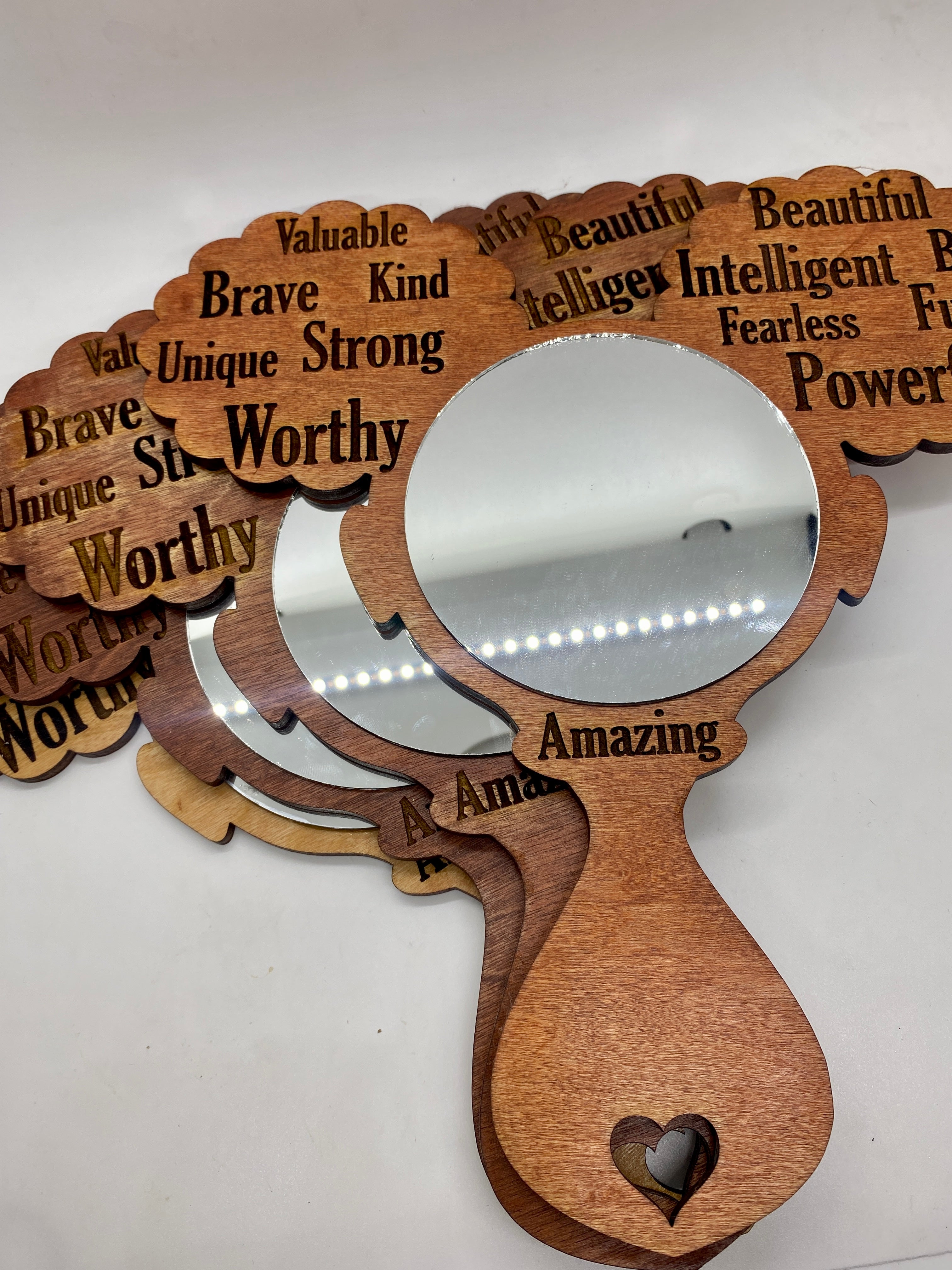 Positive Affirmation Mirror – Southern Charm Expressions