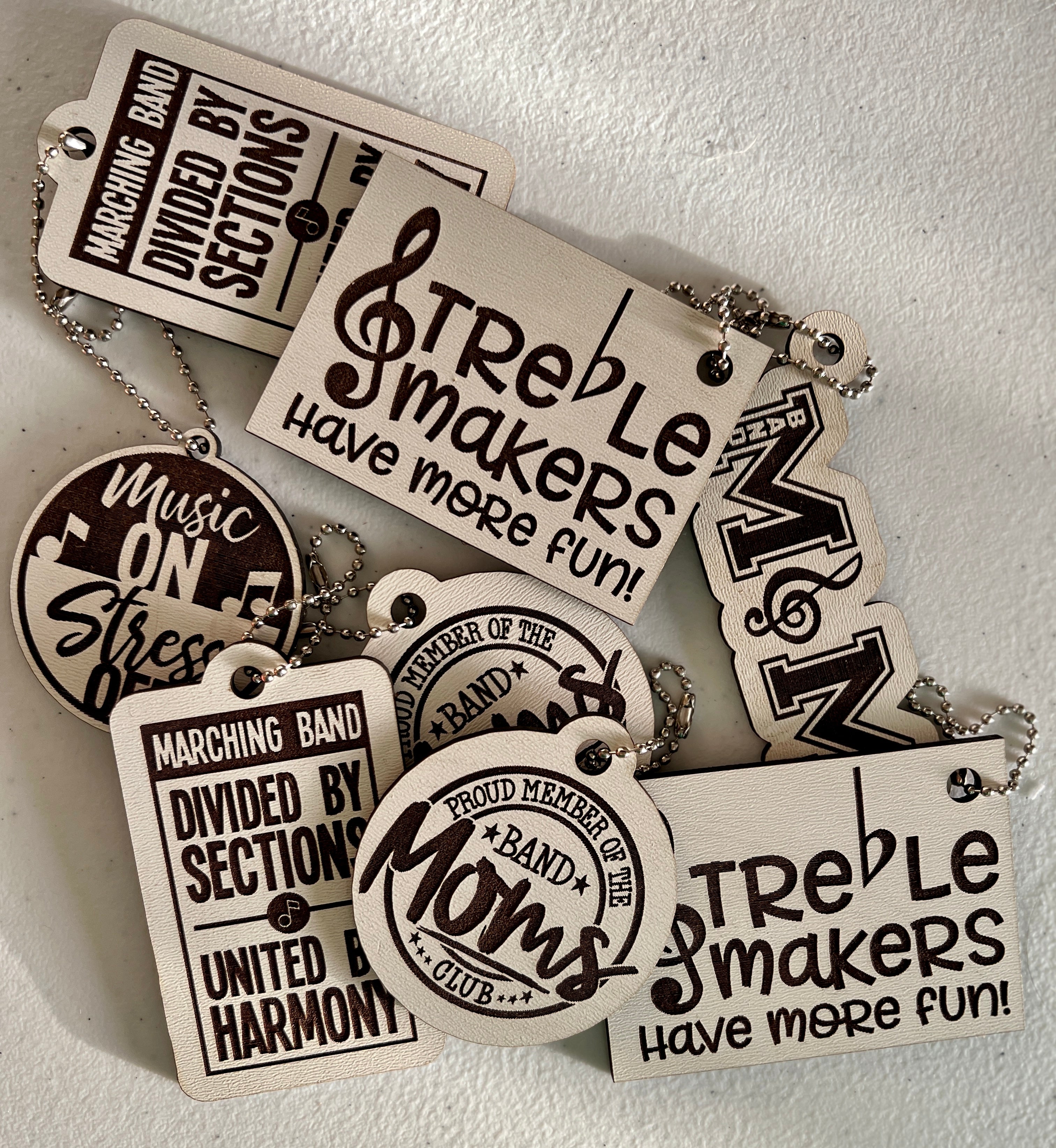 Southern Charm Keychains and Bag Tags - Musicians / Band – Southern ...